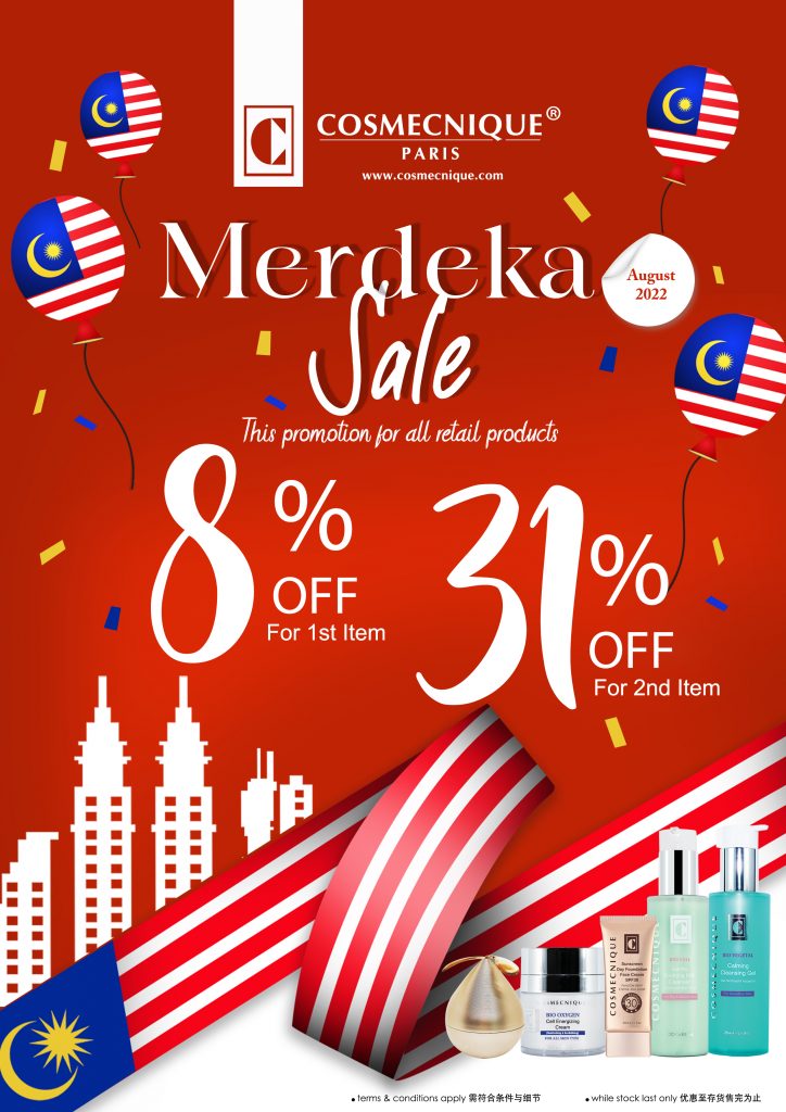 Merdeka Sale [August] - The COSMECNIQUE of France